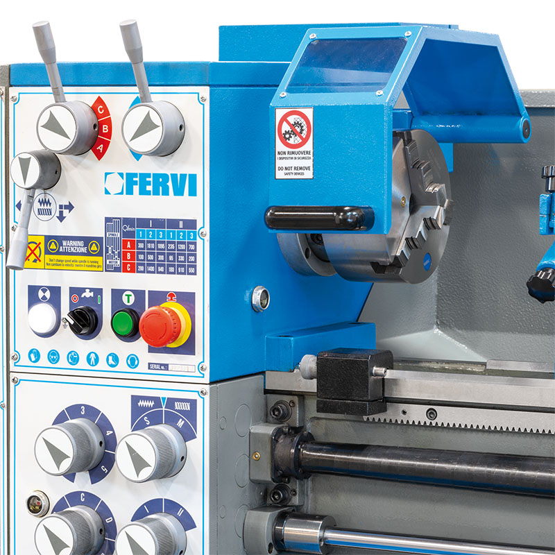 Tornio parallelo con frizione registrabile 230V T997/230V Fervi - Kikko ...